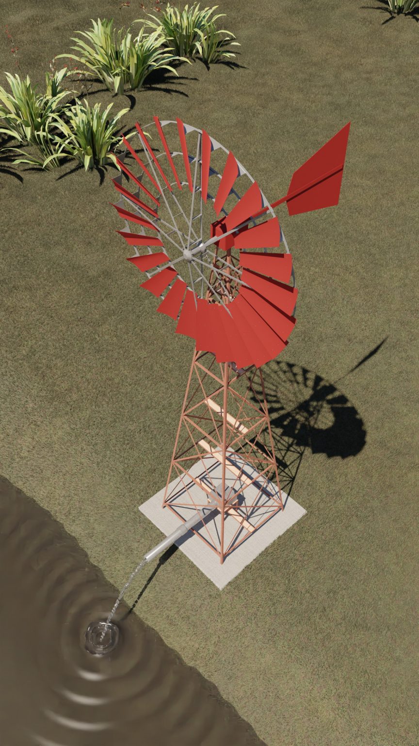 Water Pumping Windmills - NZ Stirrers